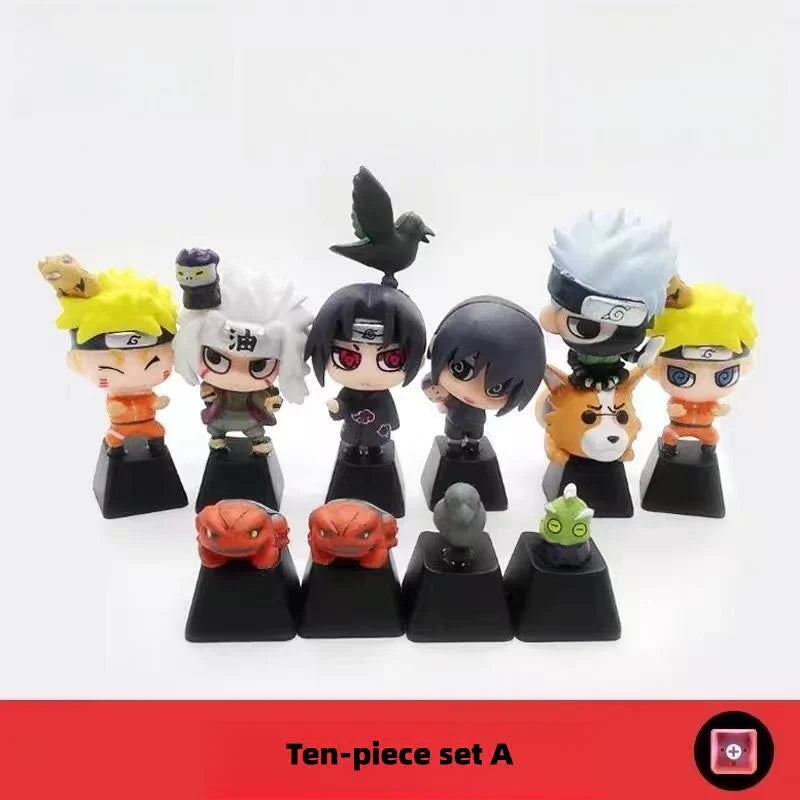 Kakashi/Sasuke creative transparent cute mechanical keyboard cap ...