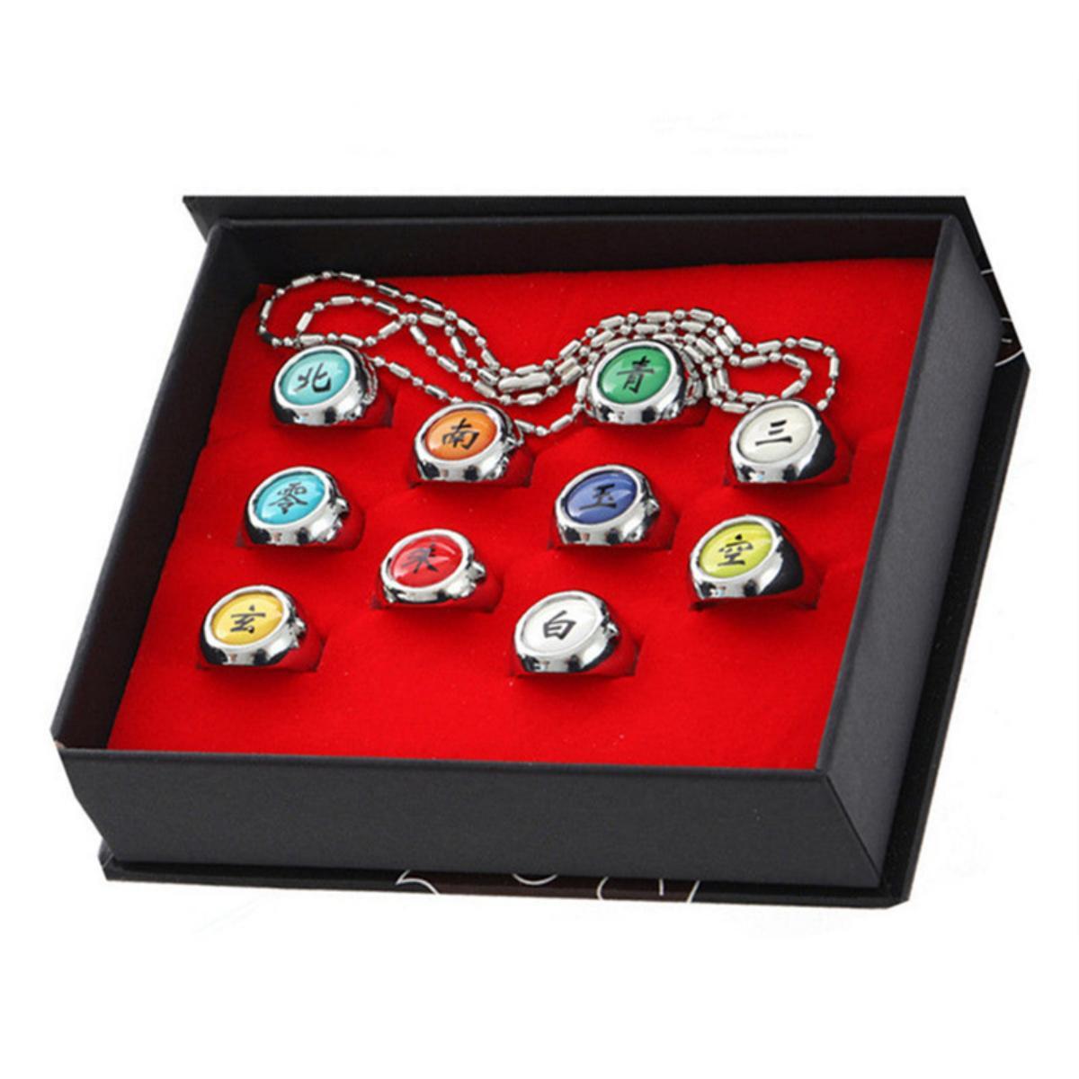 Itachi/Orochimaru/Obito/Pain Akatsuki Set A metal ring – Animees Shop